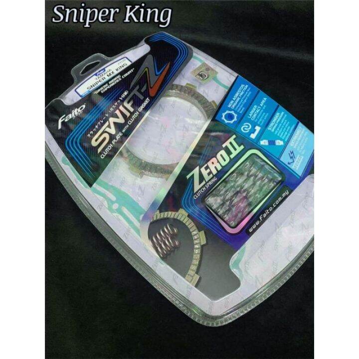 Faito Clutch Lining w/ spring set for Sniper 150 | Lazada PH