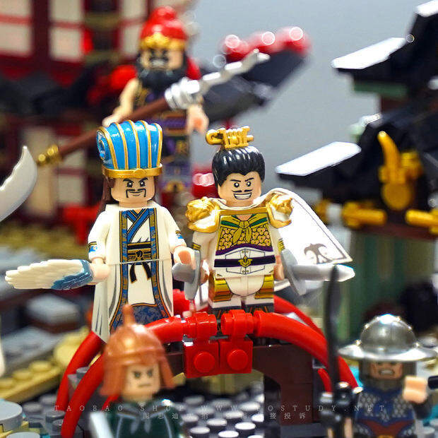 Lego Phantom Ninja Romance of the Three Kingdoms Chivalrous Man Soldier ...