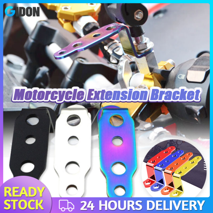 Motorcycle Modified Headlight Bracket Rearview Mirror External Aluminum ... Motorcycle Modified Headlight Bracket Rearview Mirror External Aluminum ...