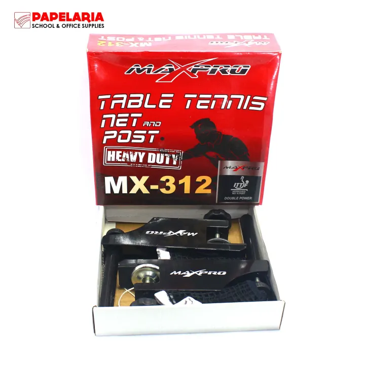 MAXPRO TABLE TENNIS NET AND POST MX-312 | Lazada PH