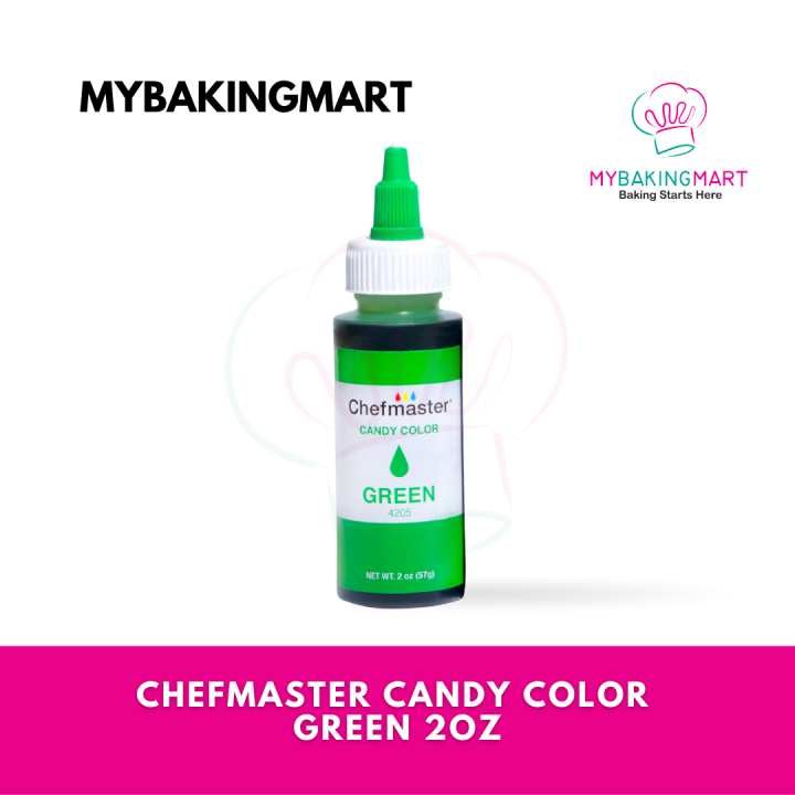 Mybakingmart | Chefmaster Green Candy Color Edible Food Coloring 2oz ...