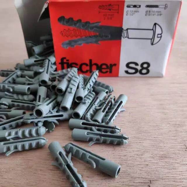 BMS - FISHER PISER VISER S8 S-8 M8 Pengencang Skrup / Baut TERMURAH | Lazada Indonesia