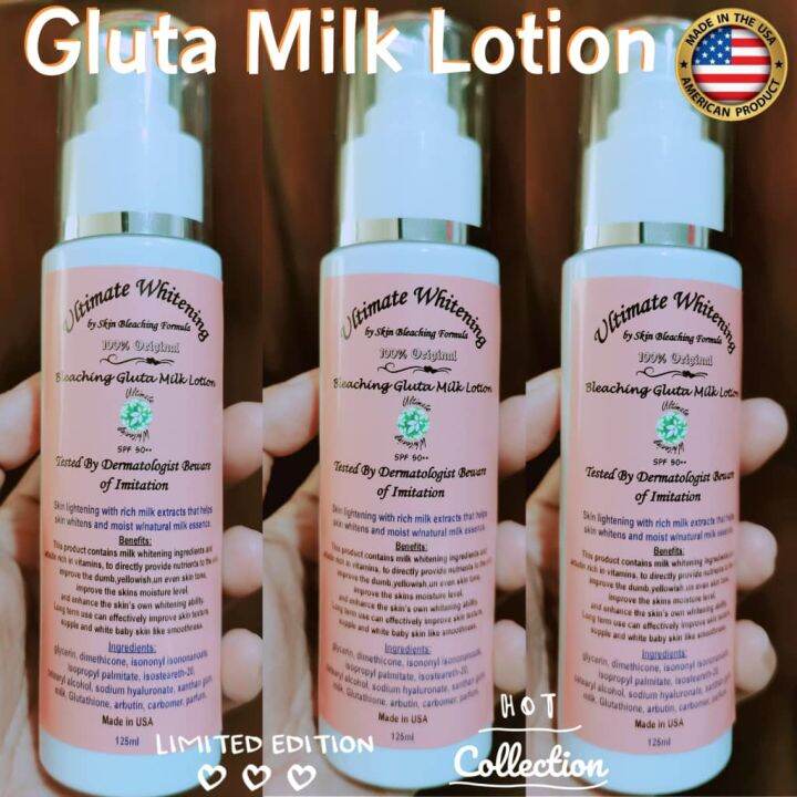 Ultimate Whitening Bleaching Gluta Milk Body Lotions | Lazada