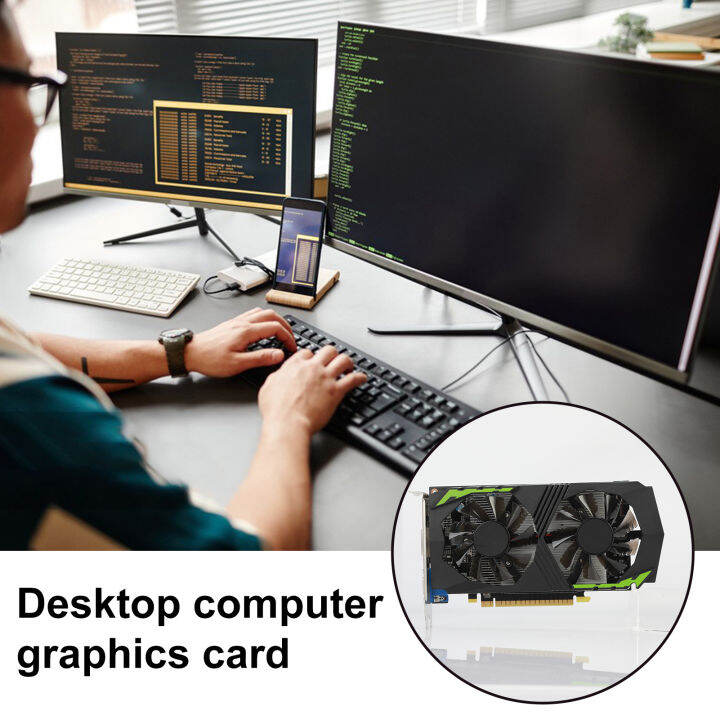 GTX650TI การ์ดจอมืออาชีพสองพัดลมทำความเย็นเอาท์พุทที่ชัดเจนมากเคสระบาย ...