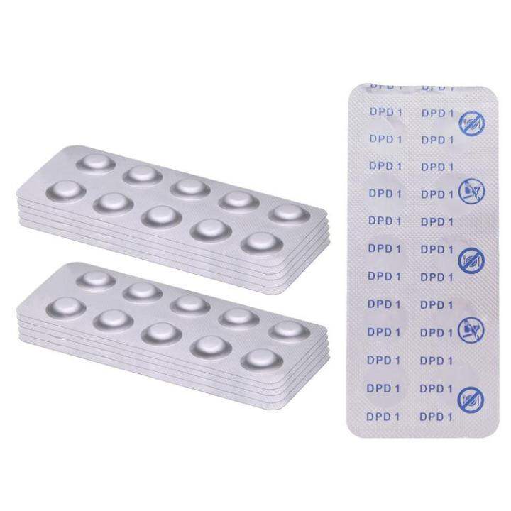 Rapid Chlorine Test Tablets 100 PCS Swimming Pool Water Testing Tablets rapid-chlorine-test-tablets-100-pcs-swimming-pool-water-testing-tablets