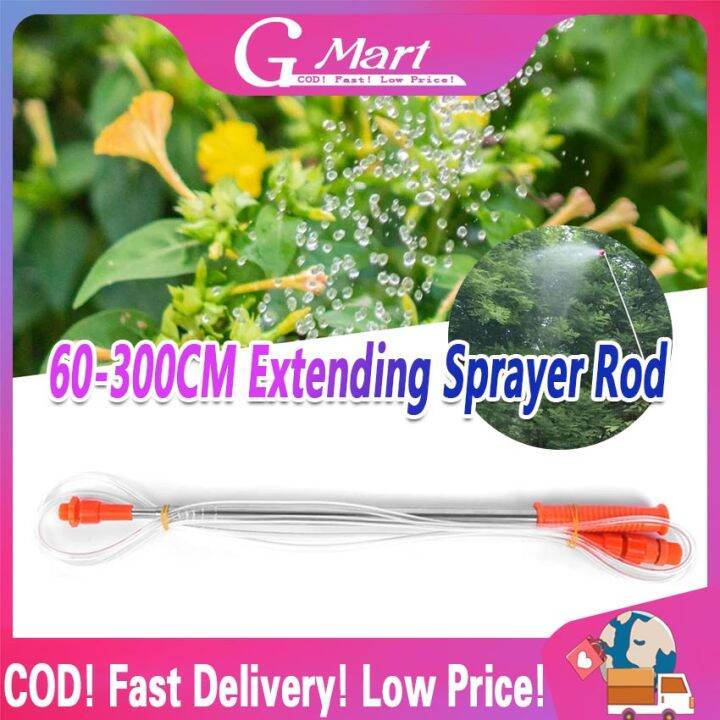 Retractable 3.6m Hand Pressure Sprayer Spraying Rod for Pesticide Spray ...