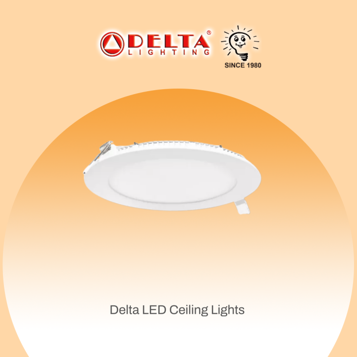 Delta Lighting Ceiling Lights LED Super Slim Downlight Round Recessed ...