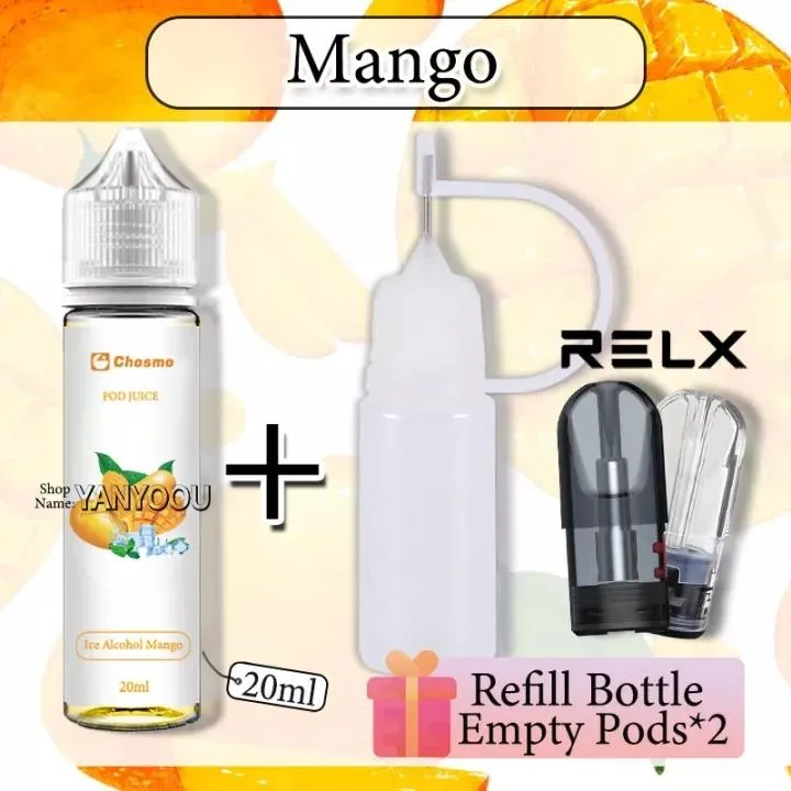 {stock}RELX Infinity Pod/ RELX Phantom Pod/RELX Essential Refill ...
