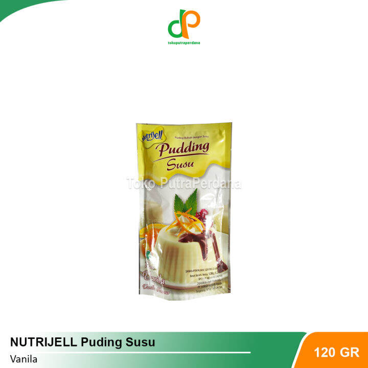 NUTRIJELL Puding Susu Vanila 120gr | Lazada Indonesia