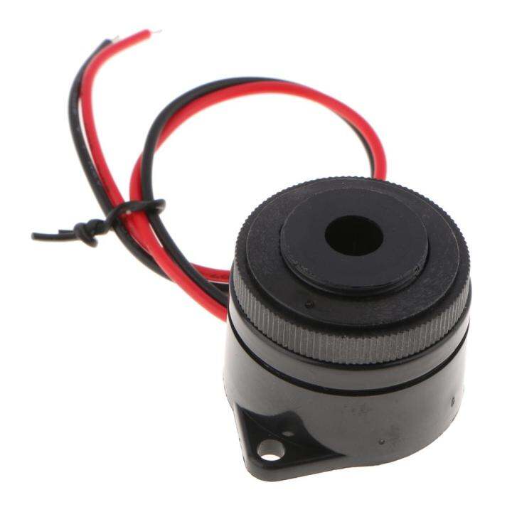 WDWonder DC 12V electronic piezo buzzer Active buzzer spiral hole with ...