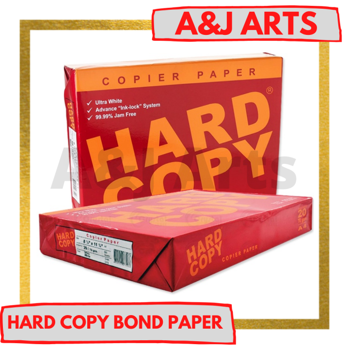Hard Copy Short, A4, Long Bond Paper Hard Copy Copy Paper | Lazada PH
