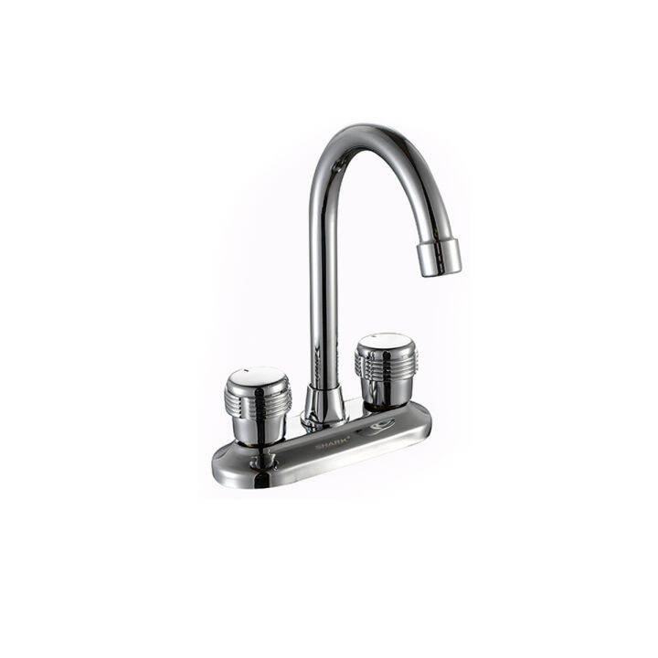 Faucet Brass Basin Mixer Dual Handle SHARK SF1004 | Lazada PH