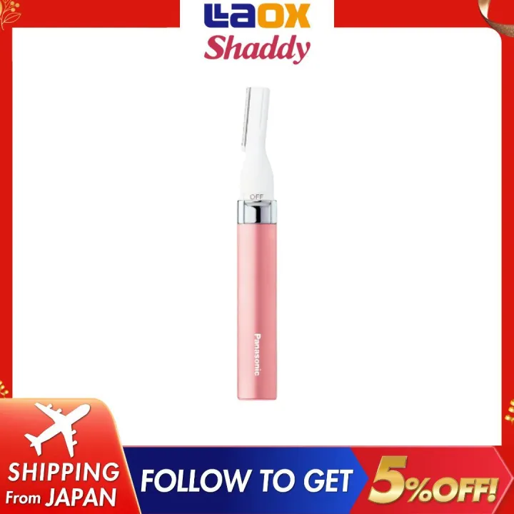 Panasonic Ladies Face Shaver eyebrows soft hair ESWF41P Pink Delivered ...