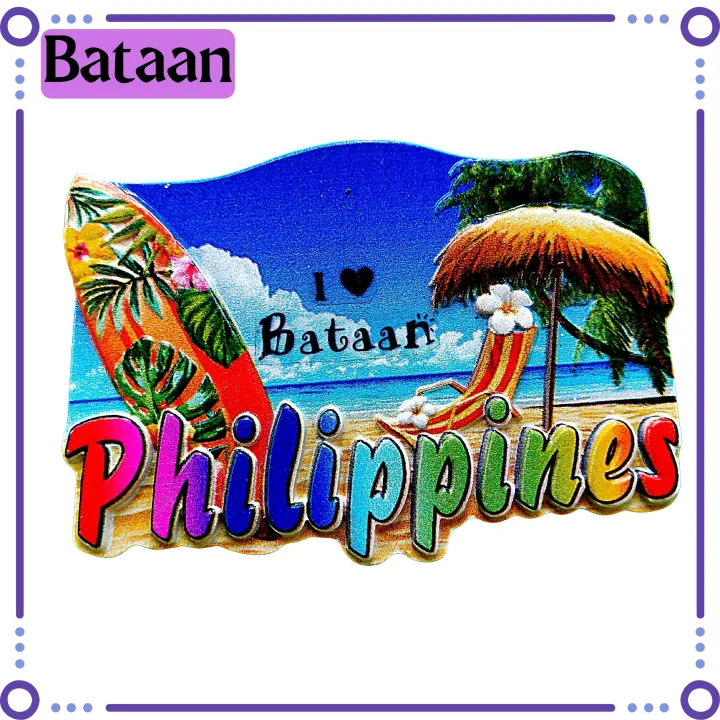 Travel Paradise Bataan Design Ref Magnet Suovenir | Lazada PH
