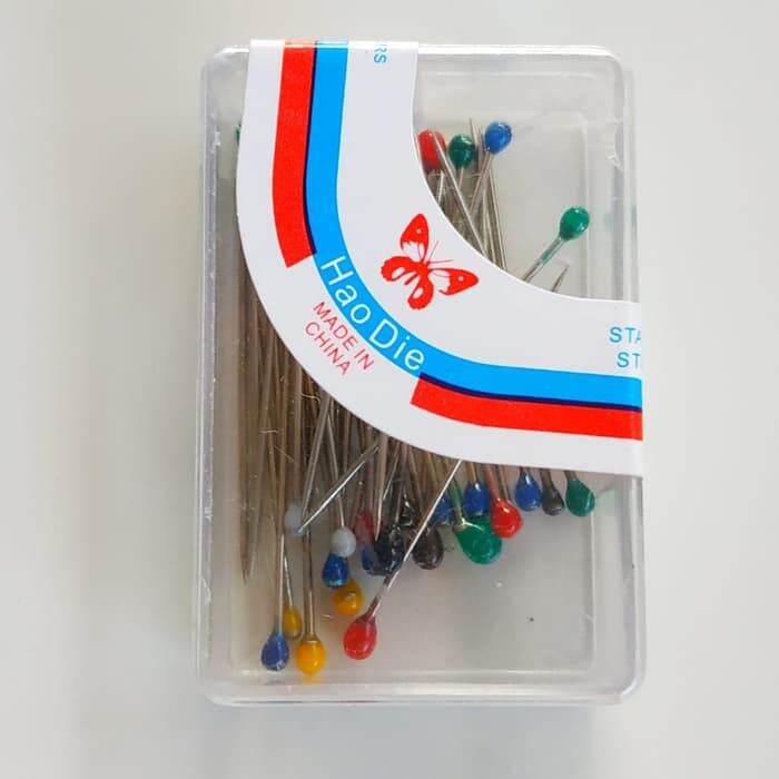 jarum pentul mini / jarum pentul hijab 1 box | Lazada Indonesia