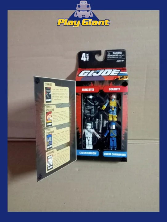 G.I. Joe A Real American Hero Minimates Box Set | Lazada PH