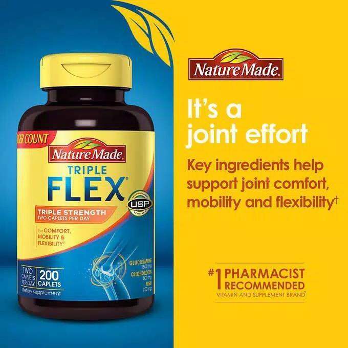 Nature Made Triple Flex / TripleFlex - 200 Caplets | Lazada Indonesia