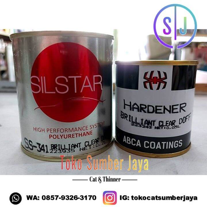 Silstar SS-341 Brilliant Clear Doff Vernis 4:1 200cc | Lazada Indonesia