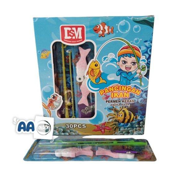 DSM PERMEN PANCINGAN IKAN BOX ISI 30 | Lazada Indonesia