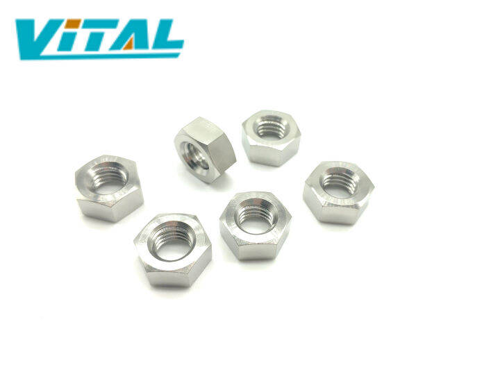 Vitaltitanium Titanium Hex Nuts Titanium Nuts Hexagon Nuts M3 M8 M10 Ti ...