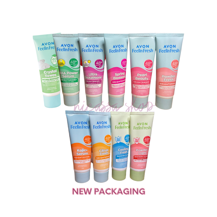 AVON FEELIN FRESH Anti-Perspirant Deodorant Cream 55grams | Lazada PH
