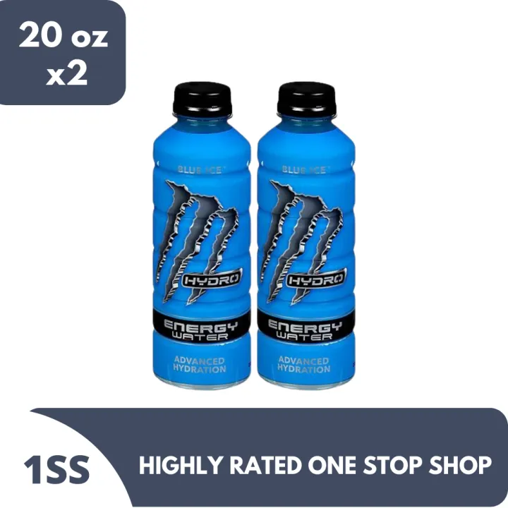 Monster Hydro Blue Ice 20 oz x 2 | Lazada PH
