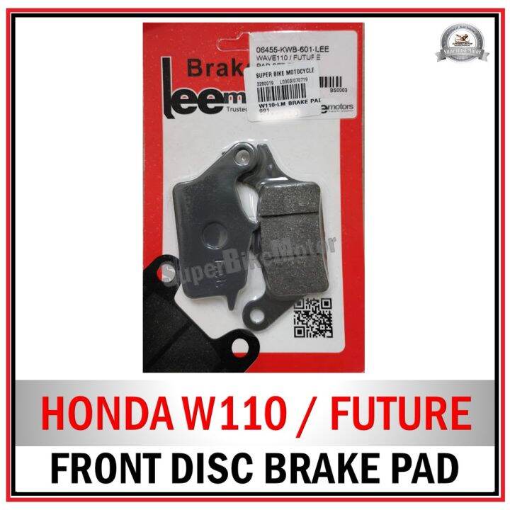 HONDA WAVE110 / W110 / FUTURE - FRONT Disc Brake Pad | Lazada