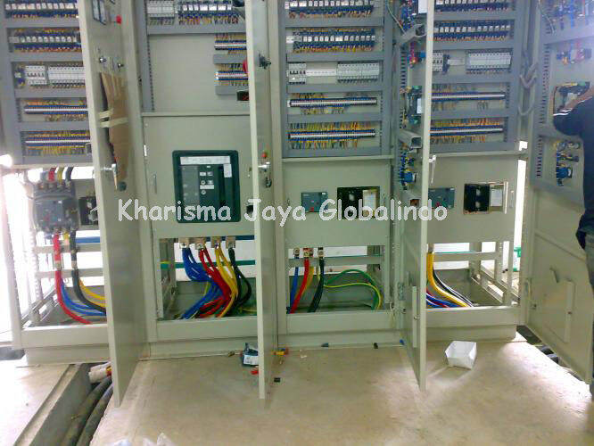 Panel Genset manual Sinkron/ Panel Genset ATS AMF/ Panel Genset LVMDP ...