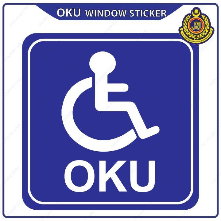 【SPOT HOT SALE】 New 2021 OKU sign sticker OKU car sign OKU Windscreen ...