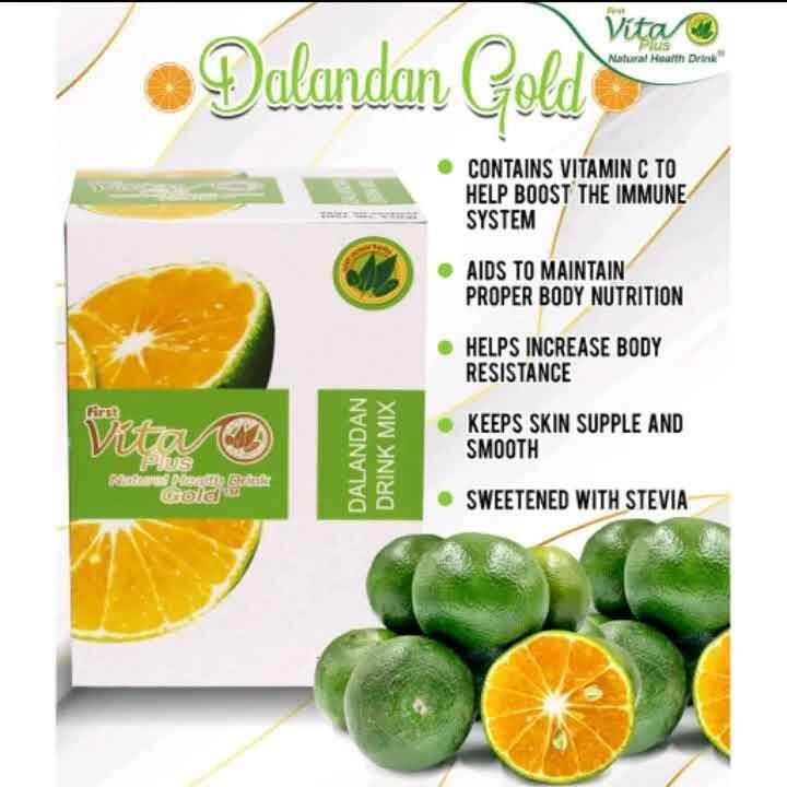 First Vita Plus Natural Health Drink 22 x 20sachets - Dalandan Gold | Lazada PH