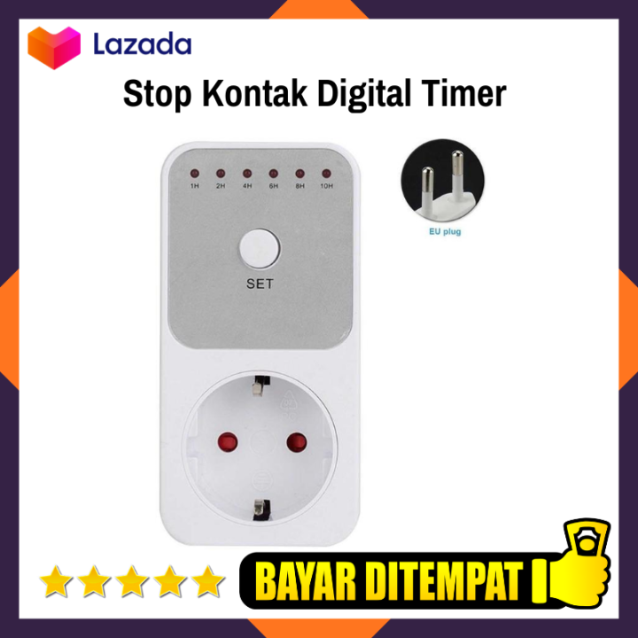 Stop Kontak Digital Timer / Colokan Listrik Otomatis / Soket Listrik ...