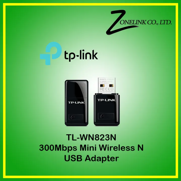 TP-LINK 300Mbps Mini Wireless N USB Adapter TL-WN823N | Lazada.co.th