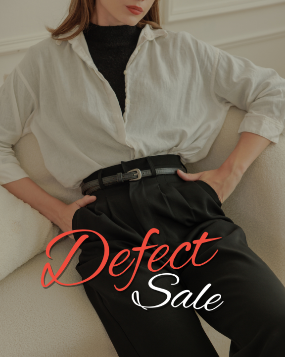 Defect Pants กางเกงขายาวผ้า BM อย่างดี | Lazada.co.th