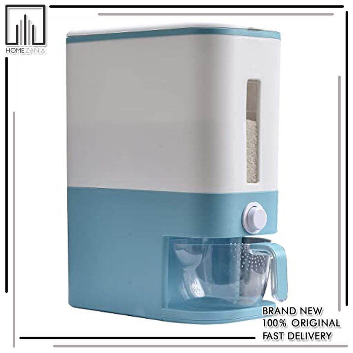 Home Zania Space Saver Eco Friendly Household Cereal Rice Container ...