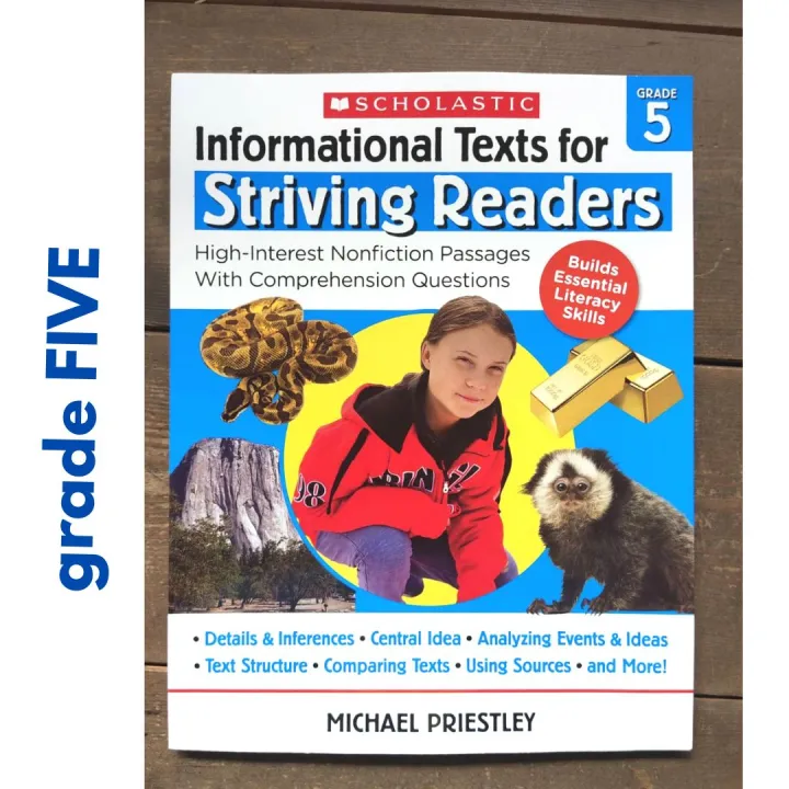 Scholastic: Informational Texts for Striving Readers: Grade 5 | Lazada PH