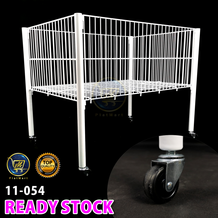 PlatMart - White Single Layer Offer Bin With Roller / Offer Bin One ...