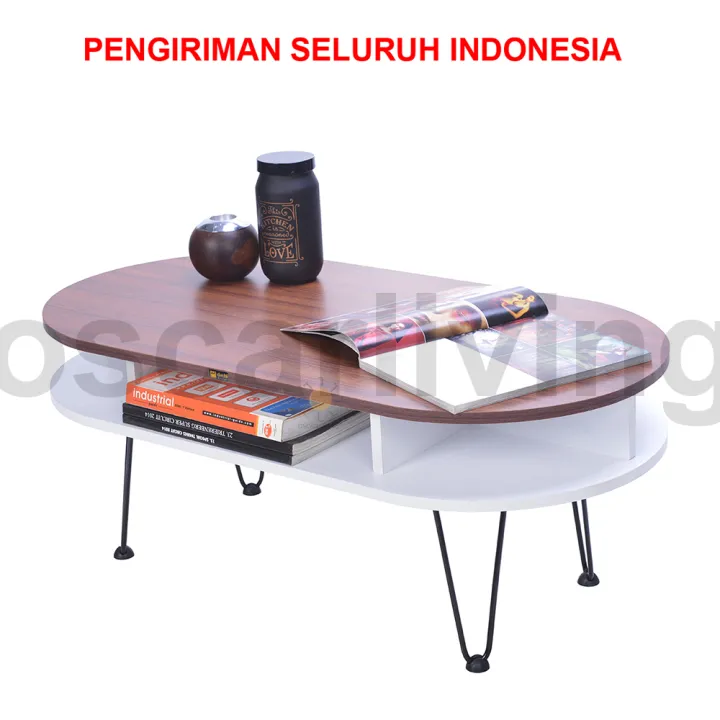 MEJA DACHI CT MOANA COFFEE TABLE MINIMALIS MEJA TAMU / MEJA KOPI TEAK ...