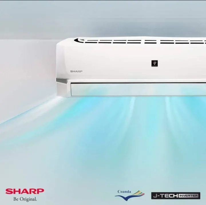 Sharp Inverter 1.5HP Air Conditioner J-Tech Split Type | Lazada PH