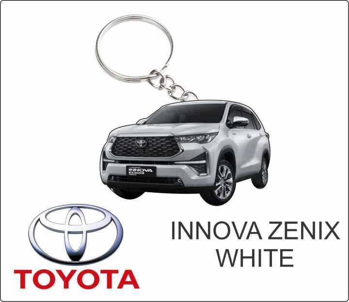 toyota innova white zenix keychain 2d | Lazada