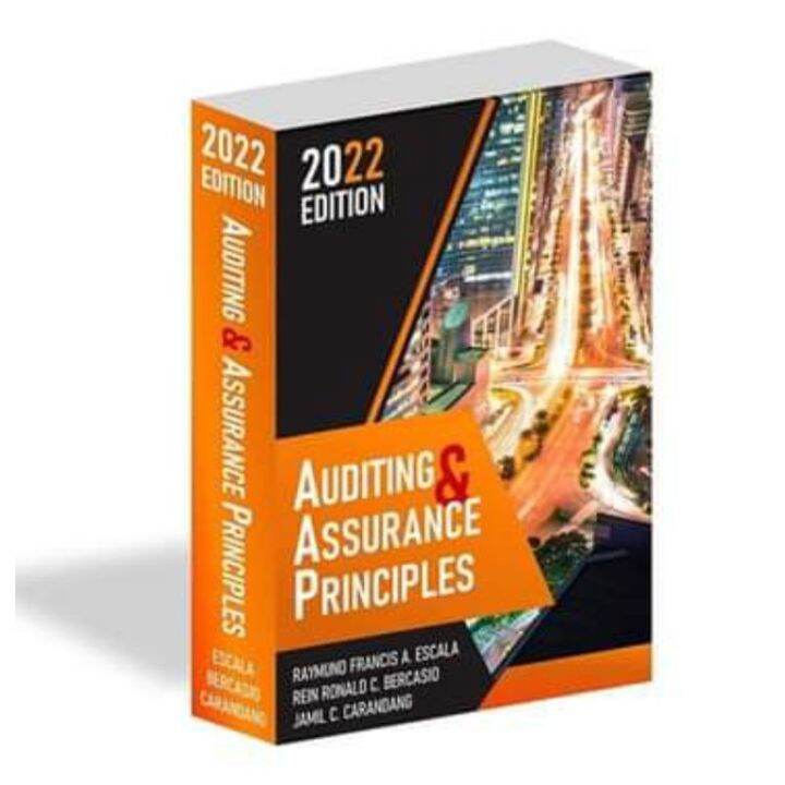 Escala and Bercasio : Auditing & Assurance Principles | Lazada PH
