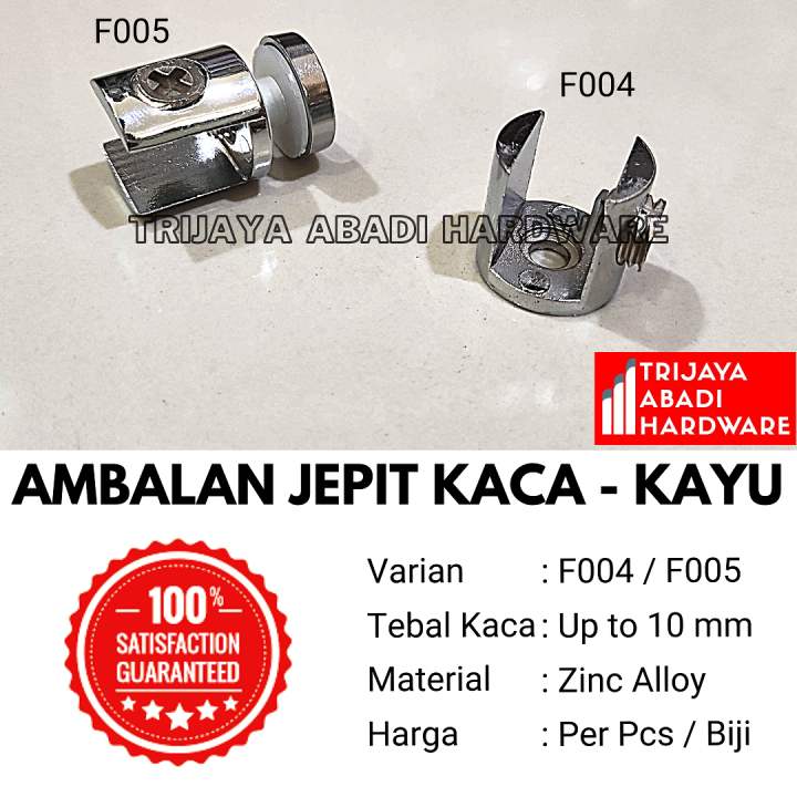 Ambalan Jepit Kaca Kayu Skrup Braket Rak Display Serbaguna | Lazada ...