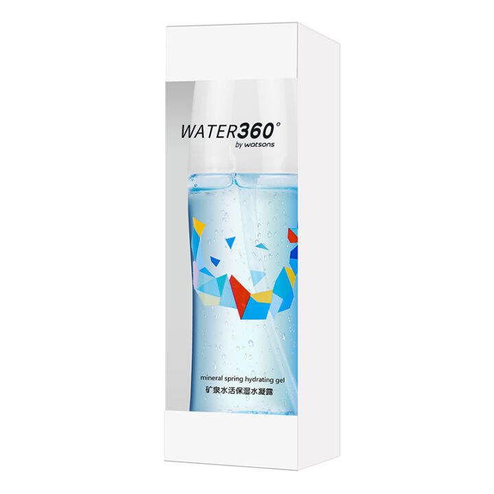 Watsons authentic WATER360 degree mineral water live moisturizing gel ...
