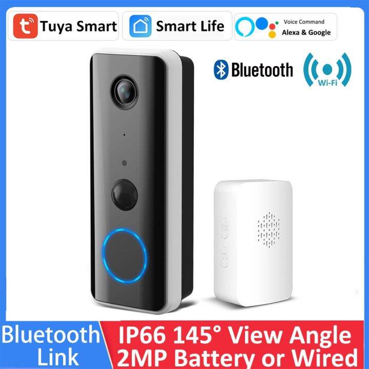 Tuya Smart 2MP Battery AC Wired Outdoor Alexa Google WiFi Video ...