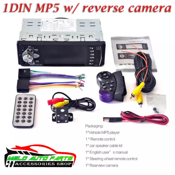1 DIN HD Radio Car MP5 MP3 Player 4.1 Inch USB Video Player Support ...