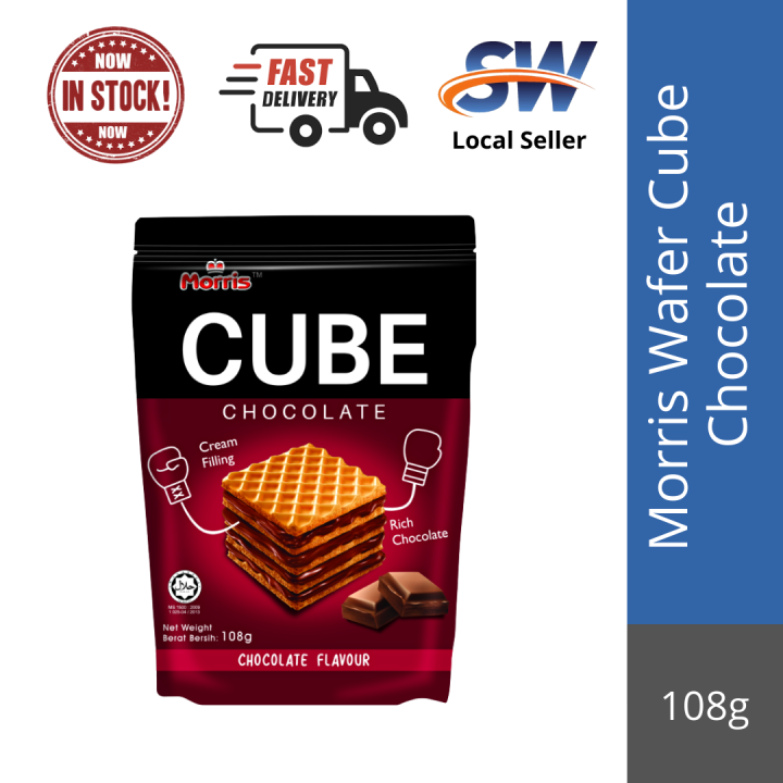 Morris Wafer Cube Chocolate 108g | Lazada
