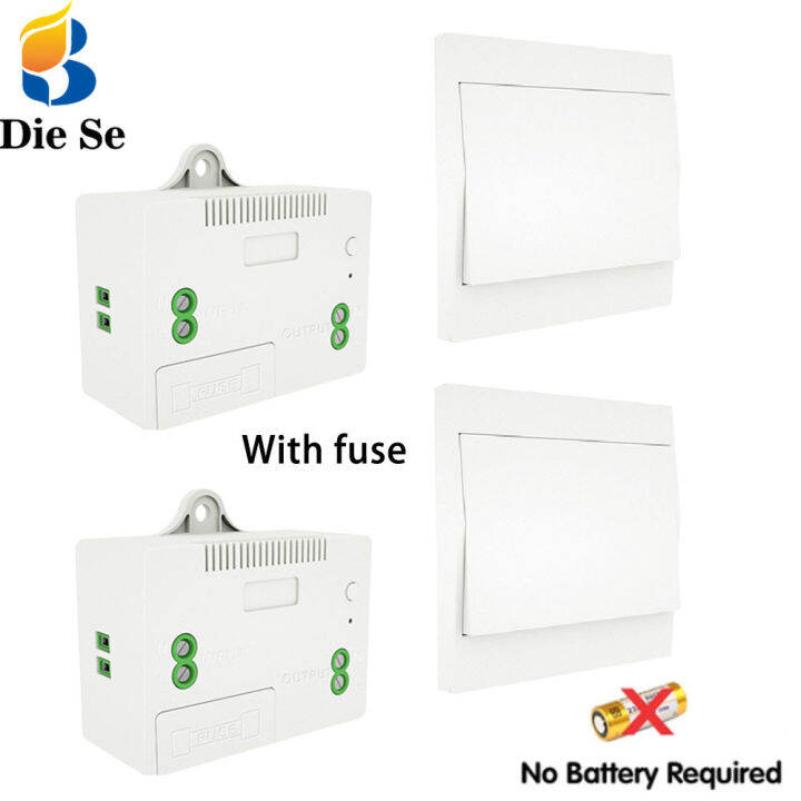 Universal Remote Control Kinetic Switch and 110V 220V 10A Interruptor ...