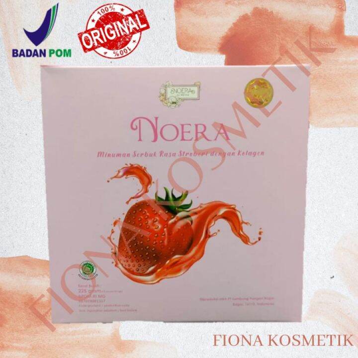NOERA COLLAGEN DRINK - 1 BOX ISI 15 SACHET - SUPLEMEN PEMUTIH KULIT ...