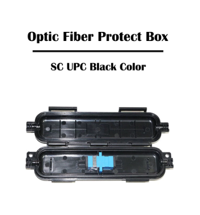 Fiber Optic FTTH Drop Optical Fiber Protection Box Cable Protection Box ...