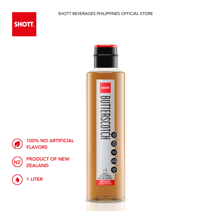 SHOTT Butterscotch Syrup 1Ltr | Lazada PH