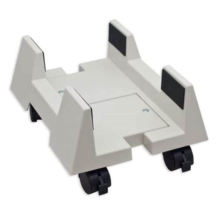 CPU Stand Mobile Desktop Tower Computer Floor Stand Rolling Caster ...